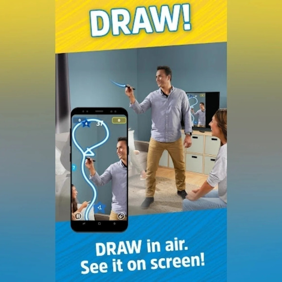 Mattel | Games | Pictionary Air Mattel Game Classic Family Fun Board ...